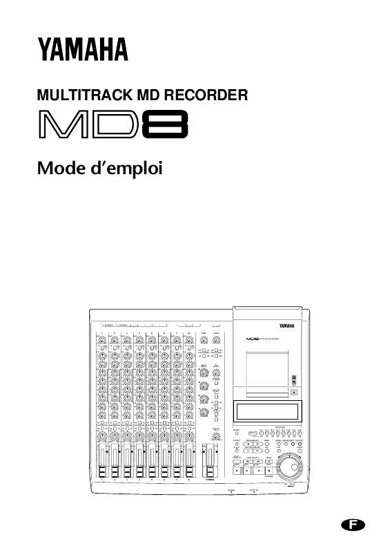 Notice YAMAHA MD8 - Trouver une solution à un problème YAMAHA MD8 mode ...