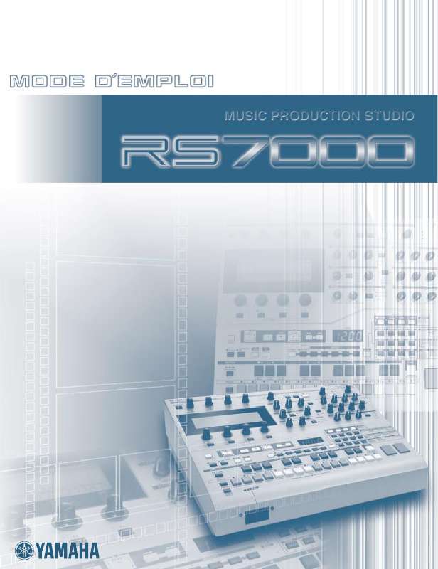 Notice YAMAHA RS7000 - autres Trouver une solution à un problème YAMAHA ...